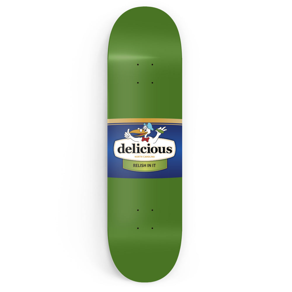 Edible Concrete Delicious Pickle Relish Deck 8 in