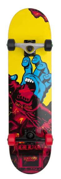 Santa Cruz Stranger Things Screaming Hand Complete 8 in