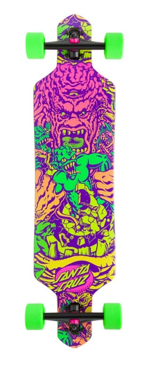 Santa Cruz Rob Roskopp Five Drop Thru Crusier Complete 9 in